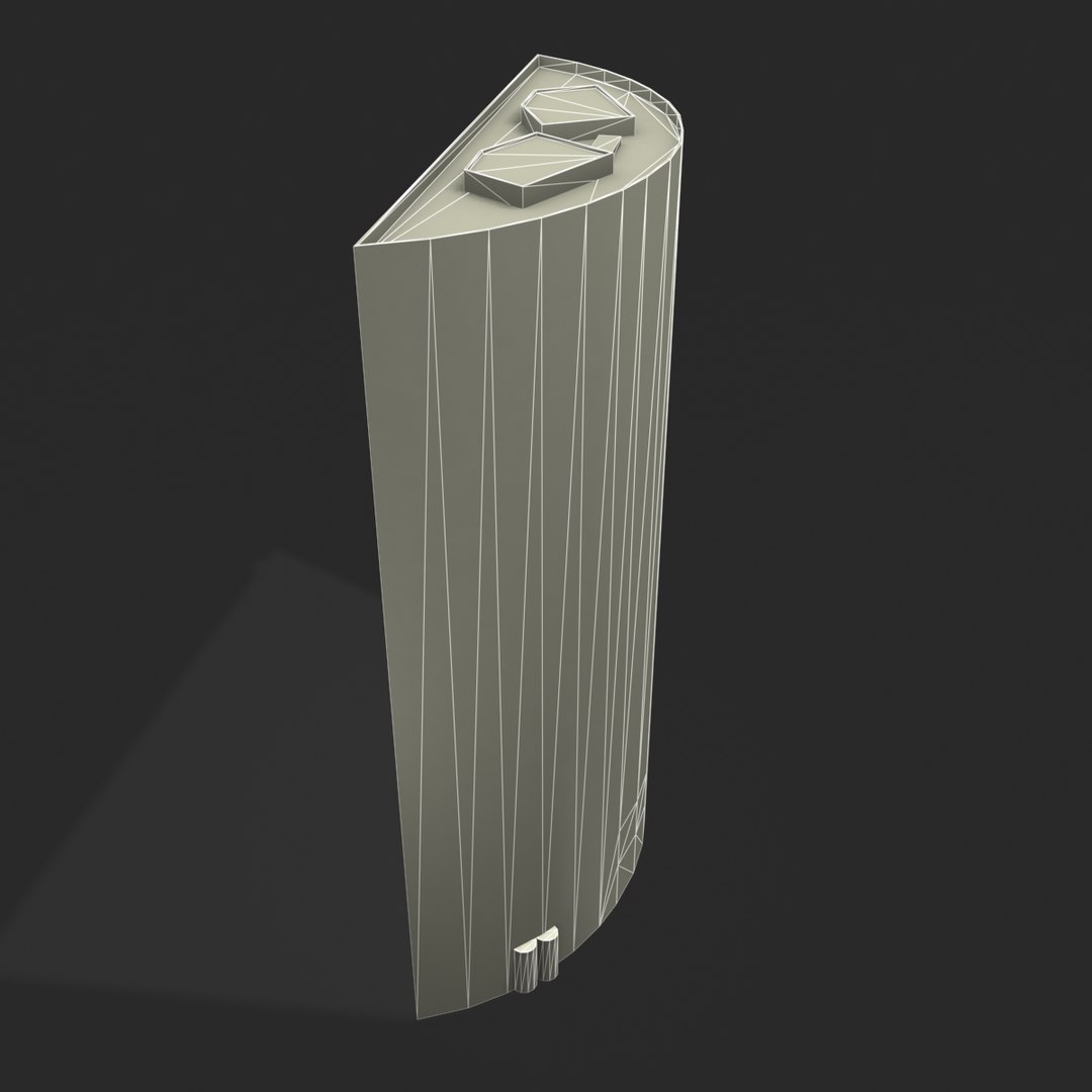 3D sfr building france model - TurboSquid 1310143