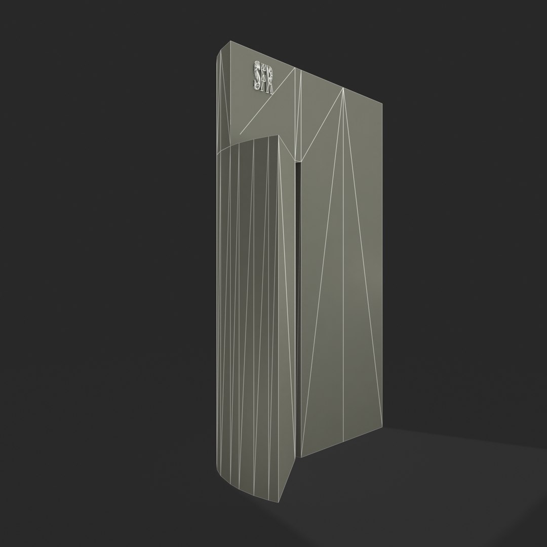 3D sfr building france model - TurboSquid 1310143