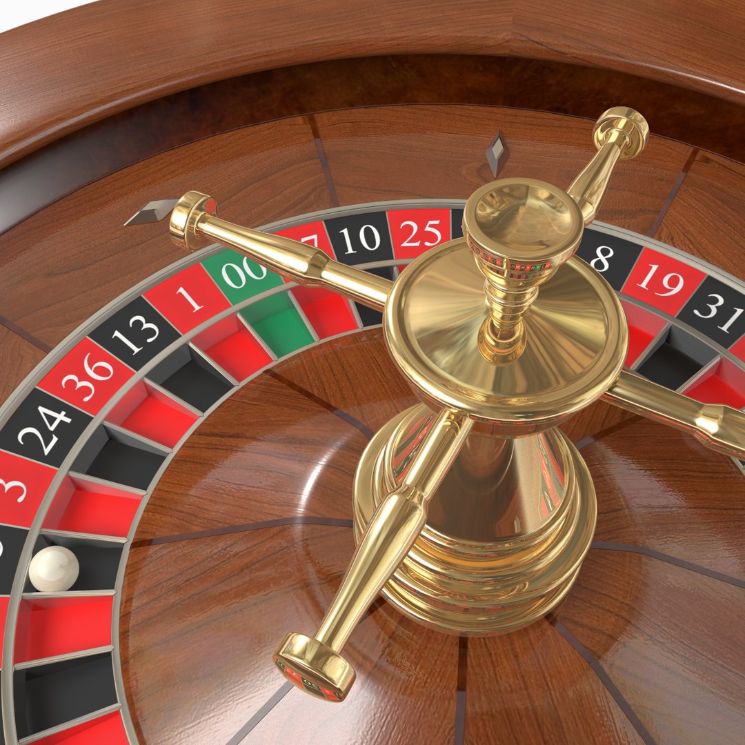 3d Model American Roulette Wheel