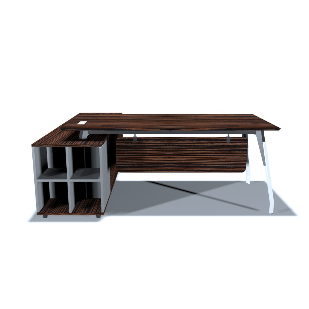 Executive Desk 3D - TurboSquid 1377143