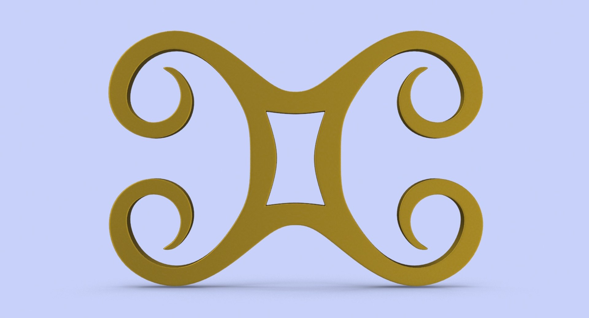 Astrological Signs Zodiac Gemini 3d Max