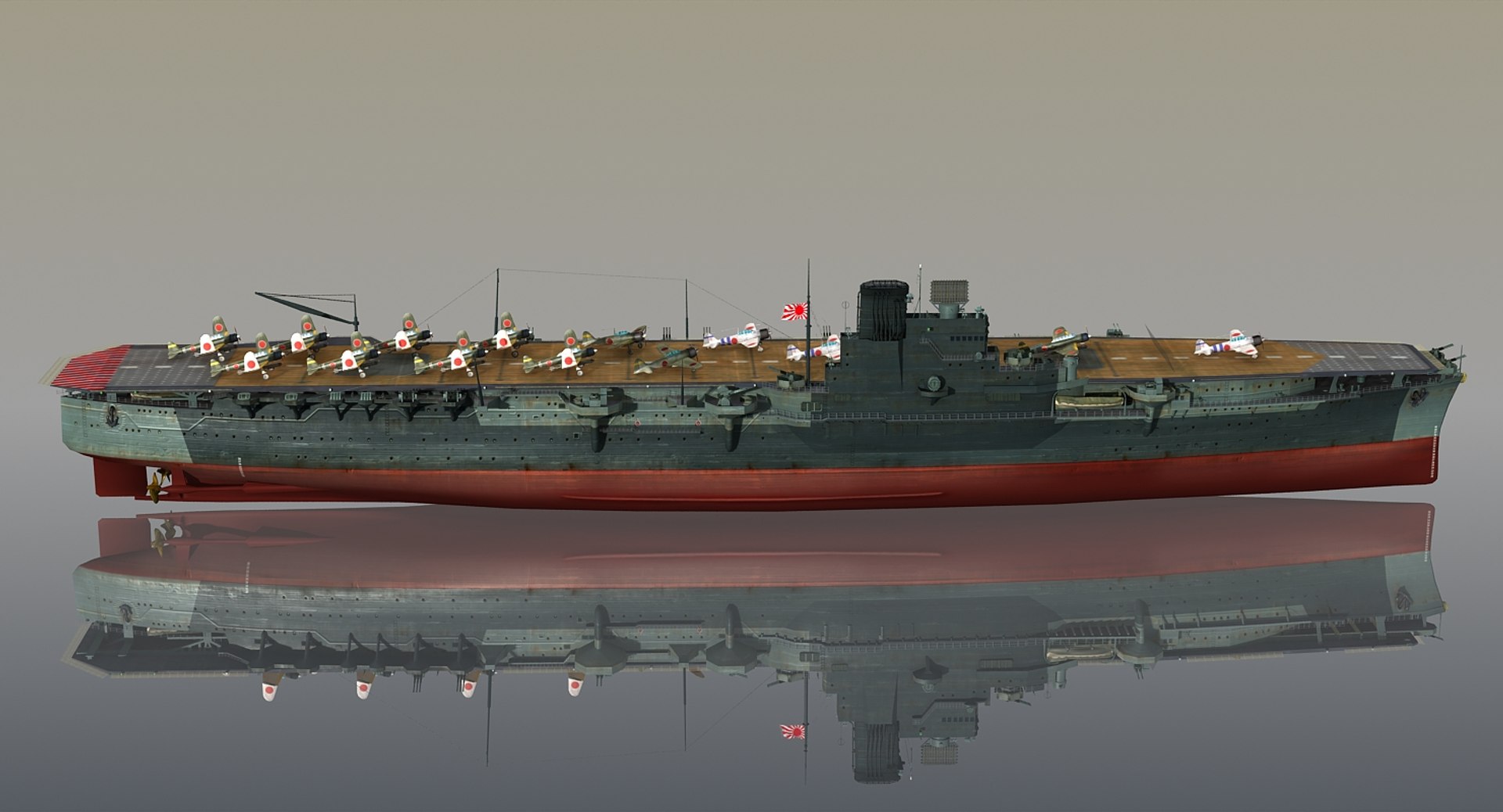 Japanese Junyo 3D Model - TurboSquid 1337152