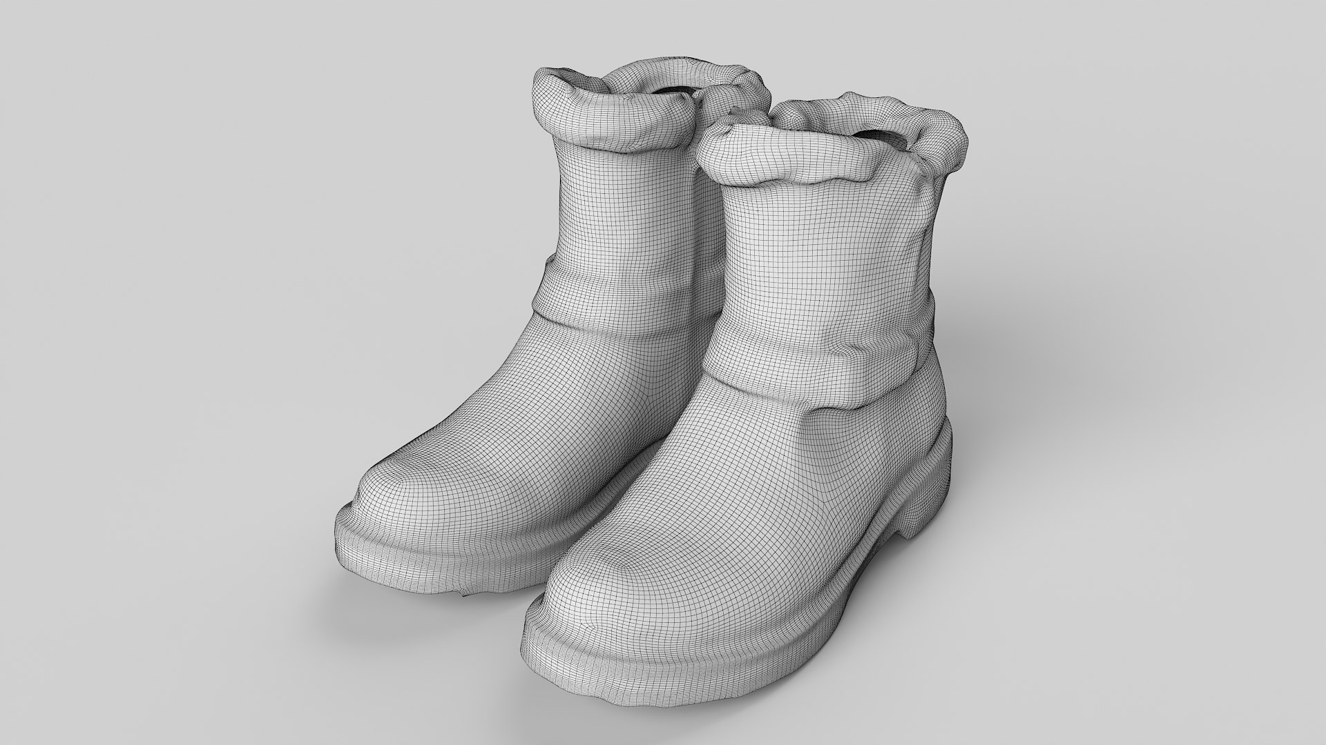 3D Model Shoes 104 Boots - TurboSquid 2003753