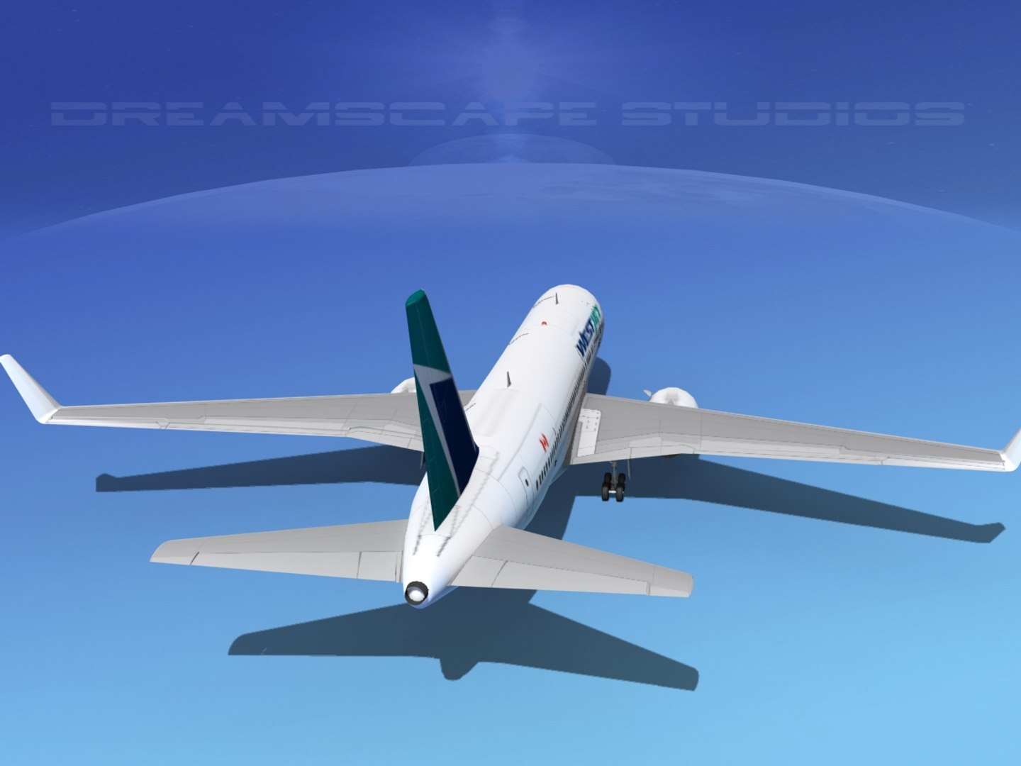 3d Model Airlines Boeing 767 767-300