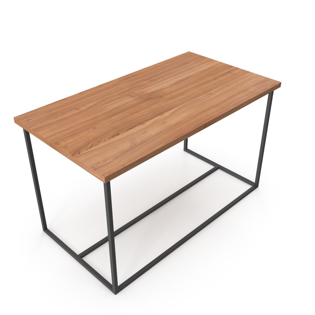 Modern Office Workstation Table Model - TurboSquid 2166249