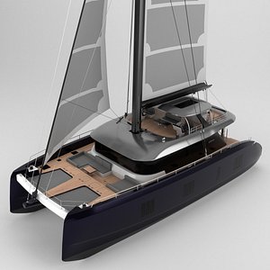 Catamaran 3D Models for Download | TurboSquid