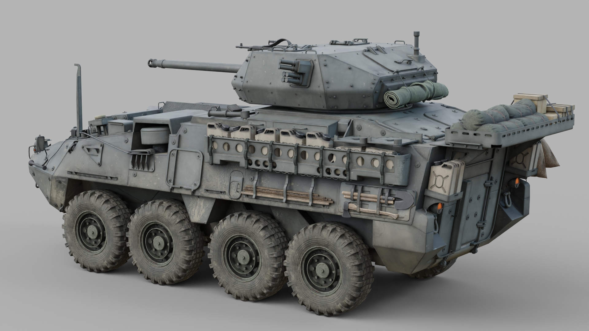 3D Stryker M1296 Dragoon Armored Car With Interior Model - TurboSquid ...