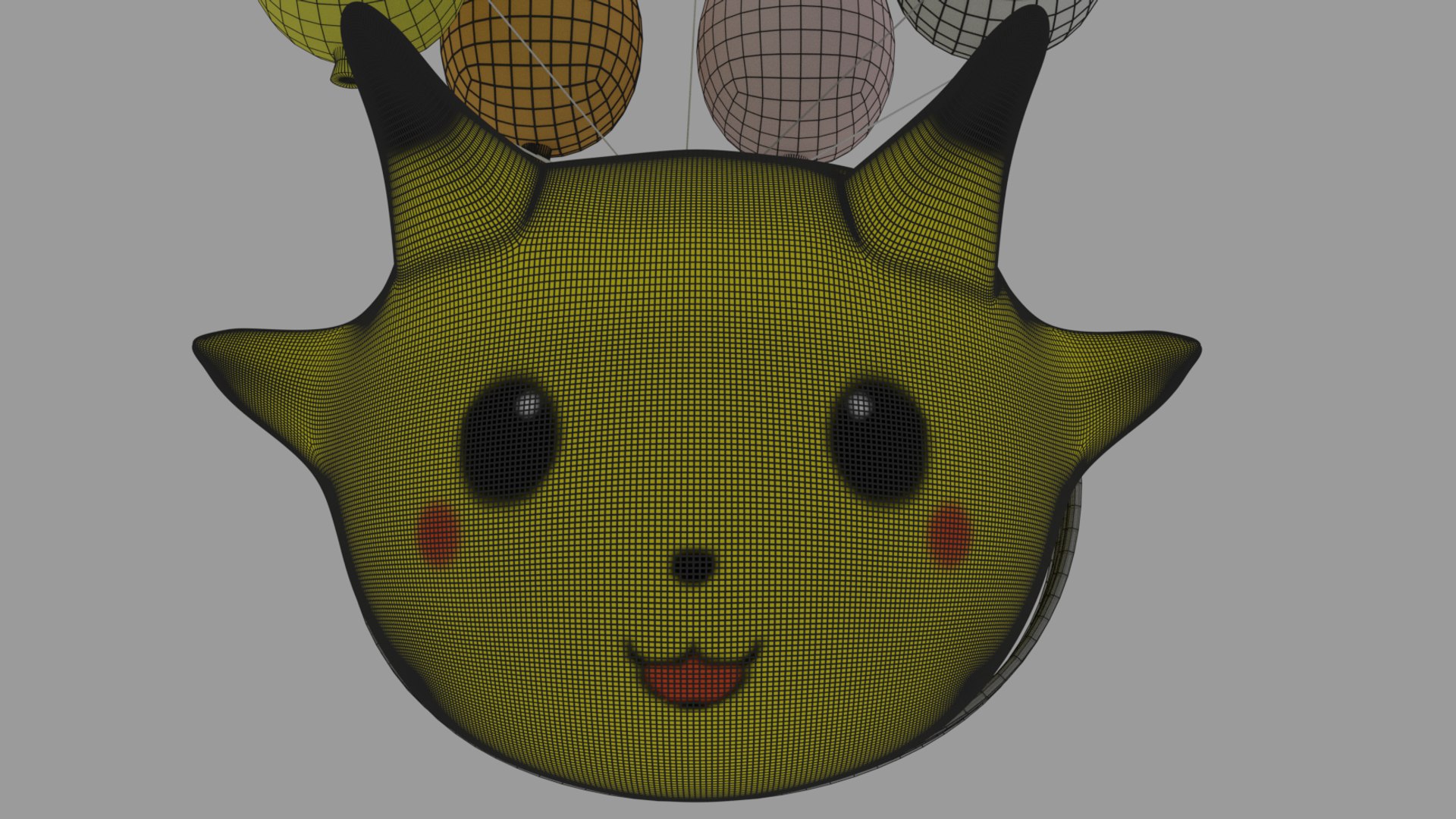 3D Flying Pikachu - TurboSquid 1384762