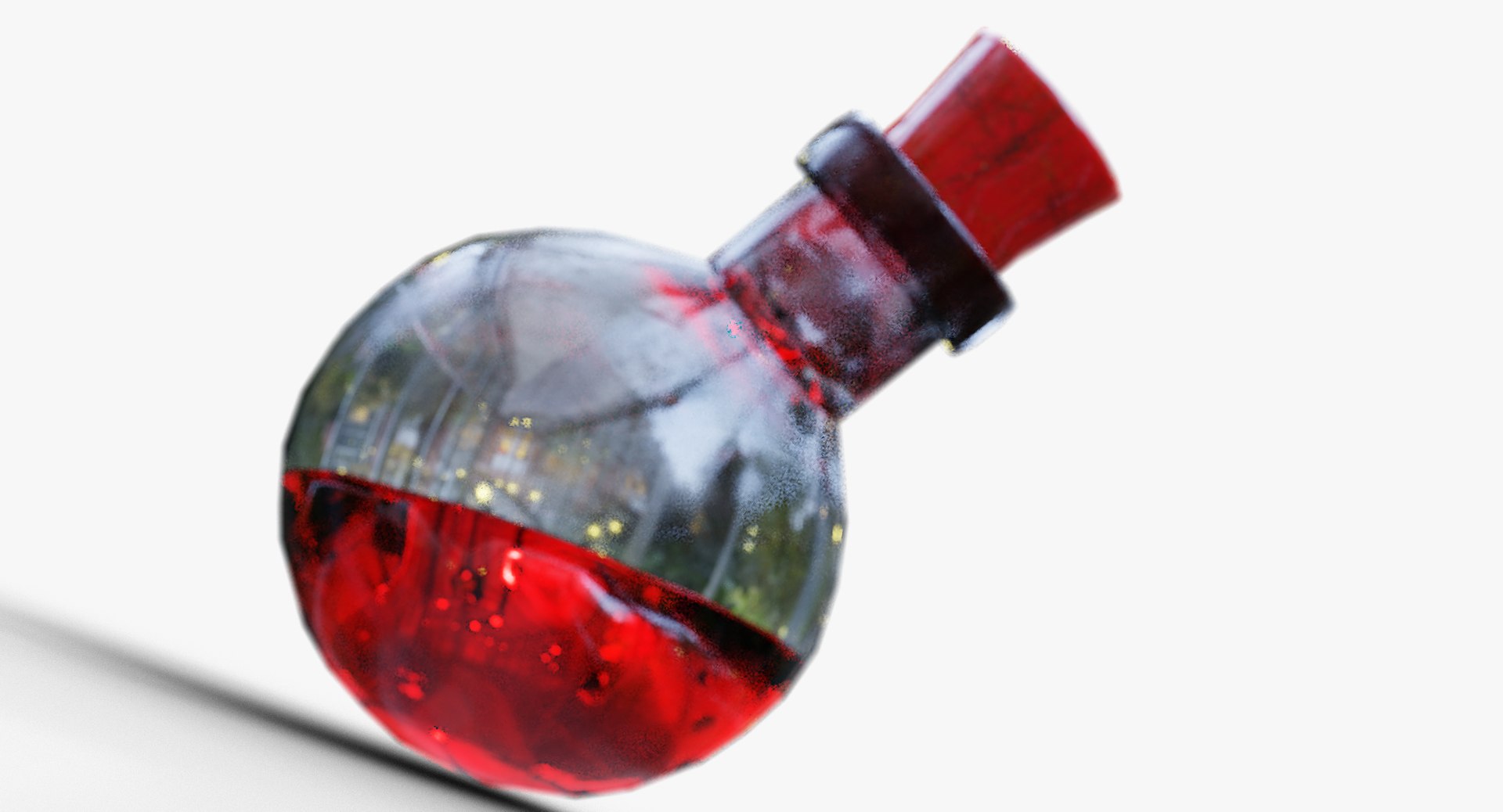 3D Red Potion - TurboSquid 1281327