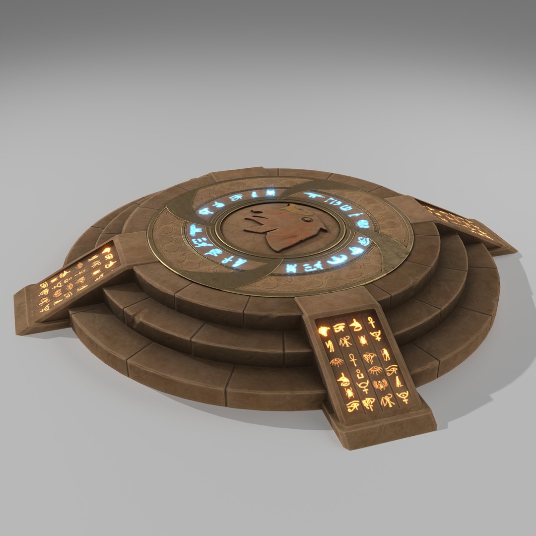 Portal Base 3D model - TurboSquid 2170096
