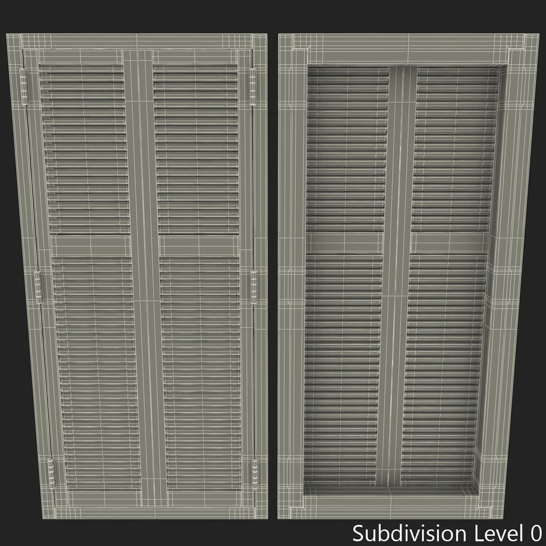 window shutter 2 3ds