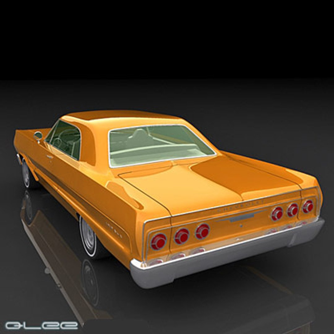 3d Model Chevy Impala 64