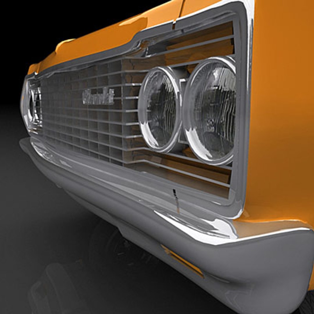 3d Model Chevy Impala 64