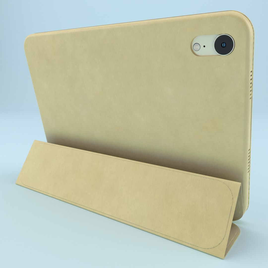 IPad Mini 2021 Starlight With Apple Pencil And Smart Case Model ...