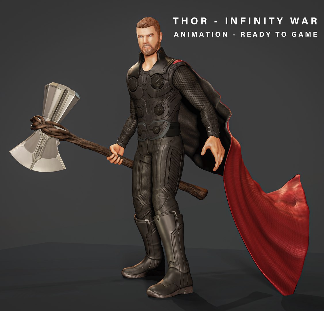 3D Infinity War - Ready - TurboSquid 1554111