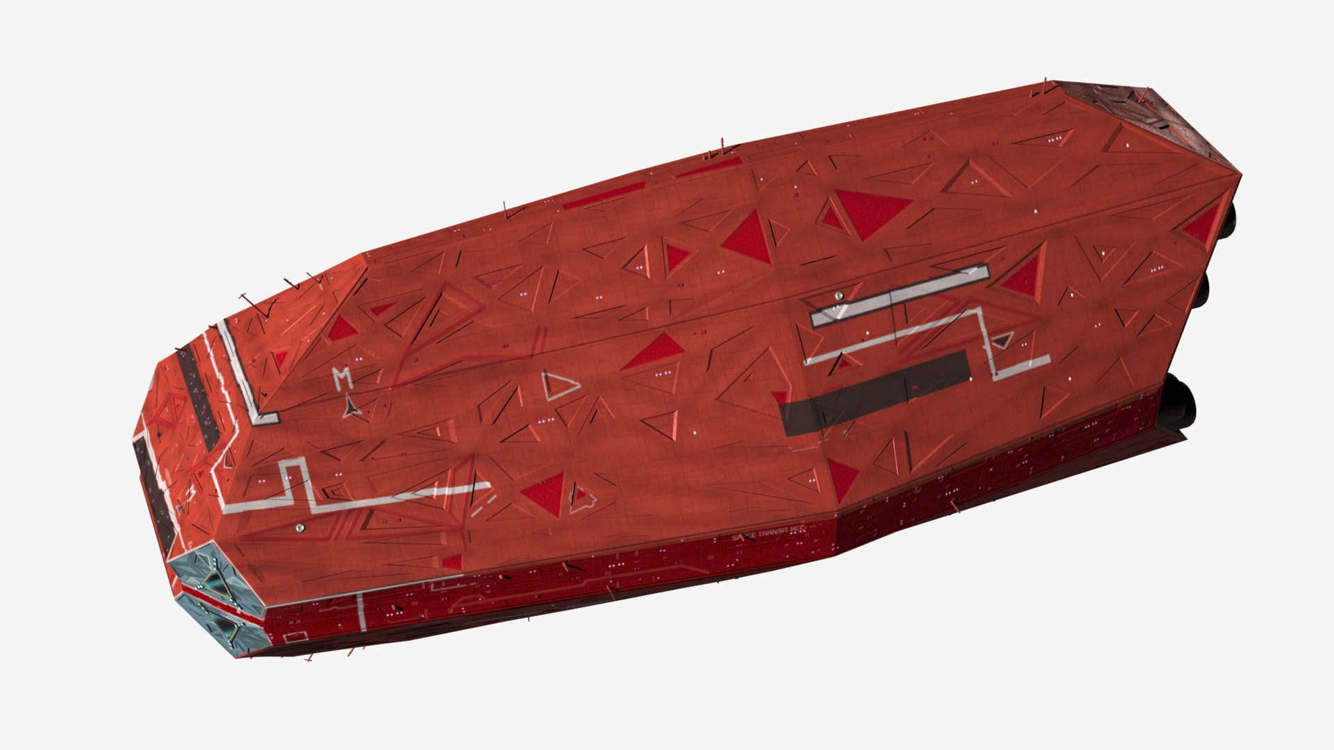 Starship Ship Model - TurboSquid 1474834