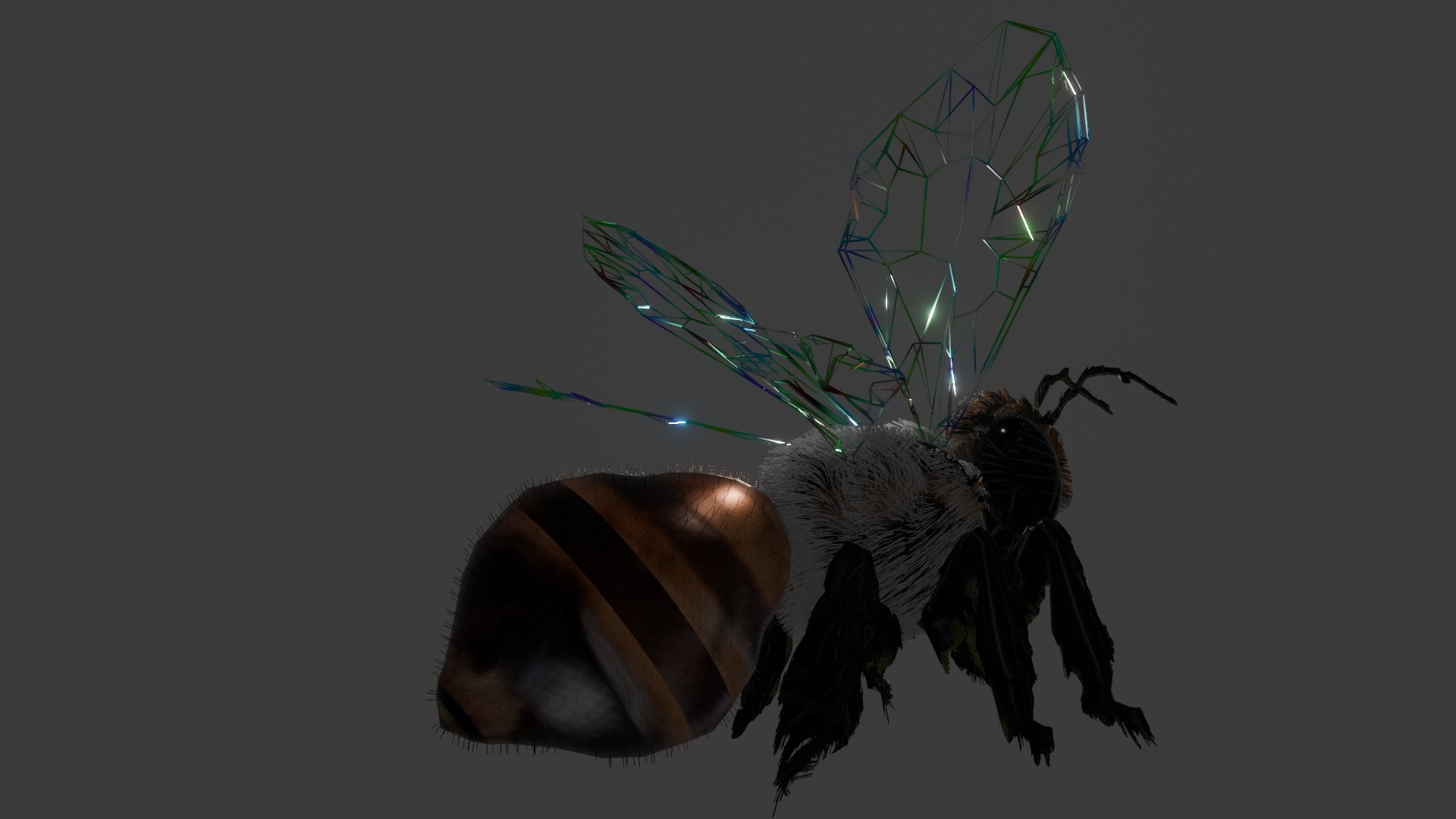 3D Model Honey Bee - TurboSquid 2246217