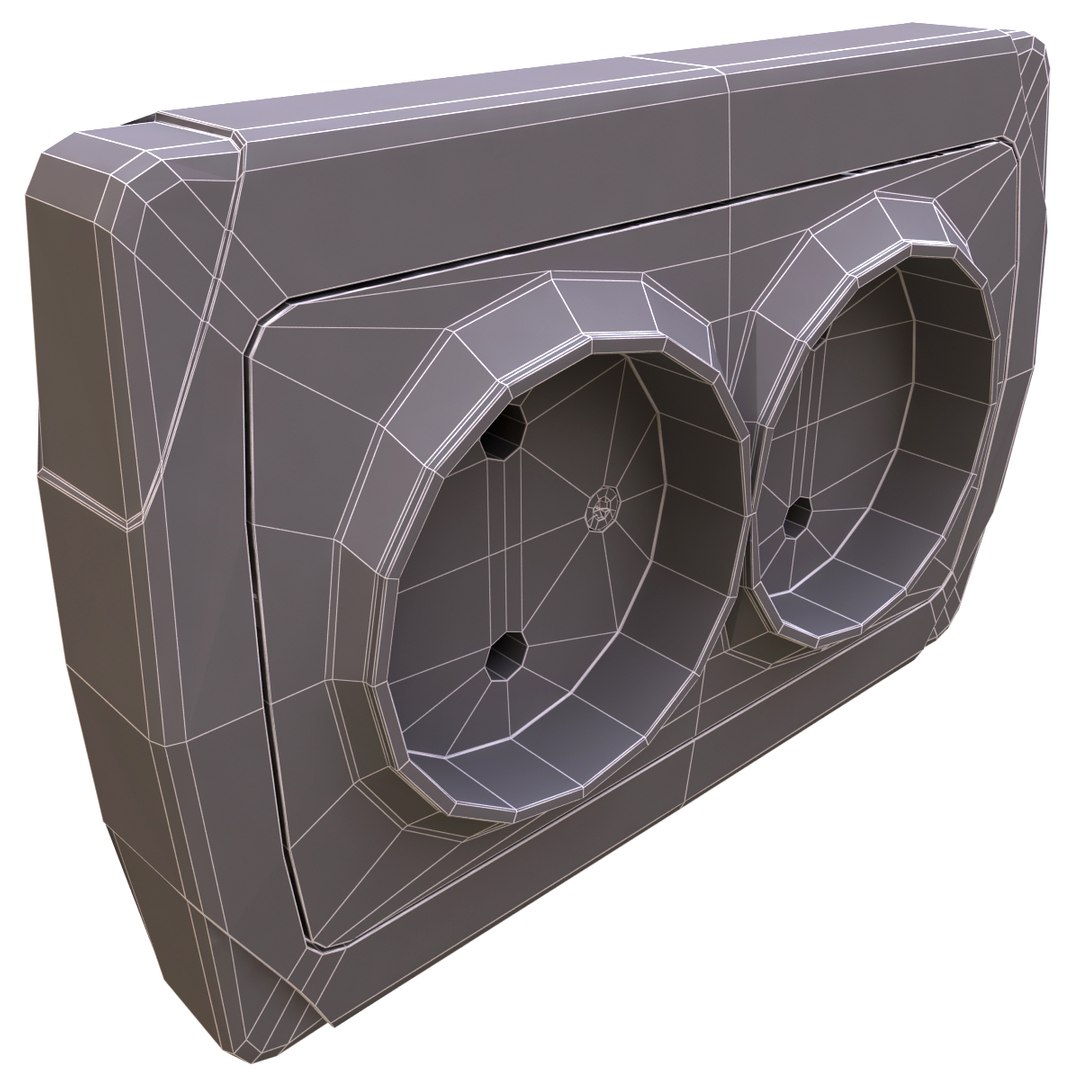 Electrical Outlet V2 3d Model