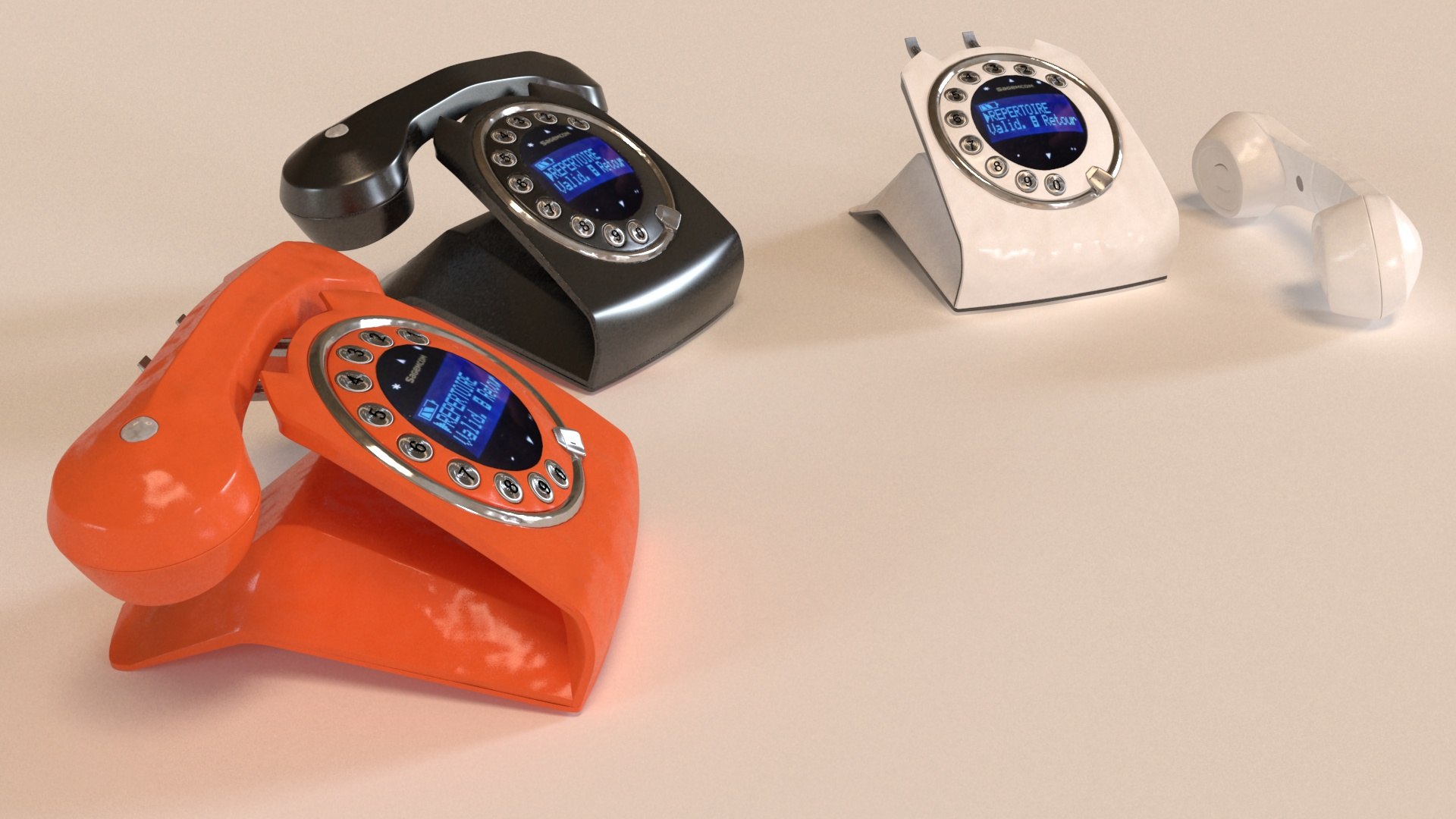 Phone SagemCom 3D Model - TurboSquid 2191430