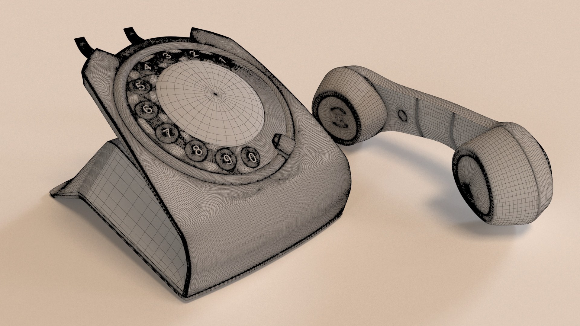 Phone SagemCom 3D Model - TurboSquid 2191430