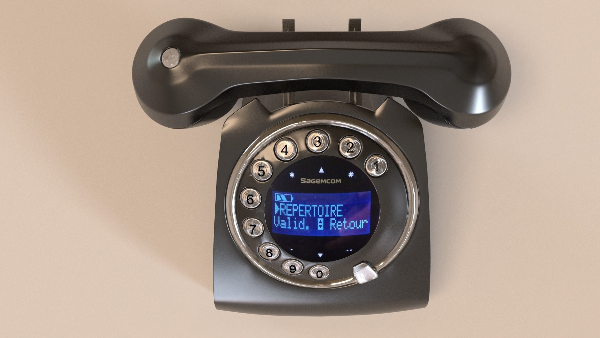 Phone SagemCom 3D Model - TurboSquid 2191430
