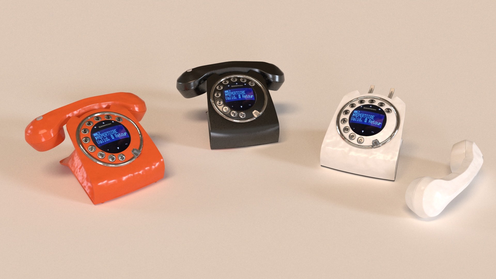 Phone SagemCom 3D Model - TurboSquid 2191430