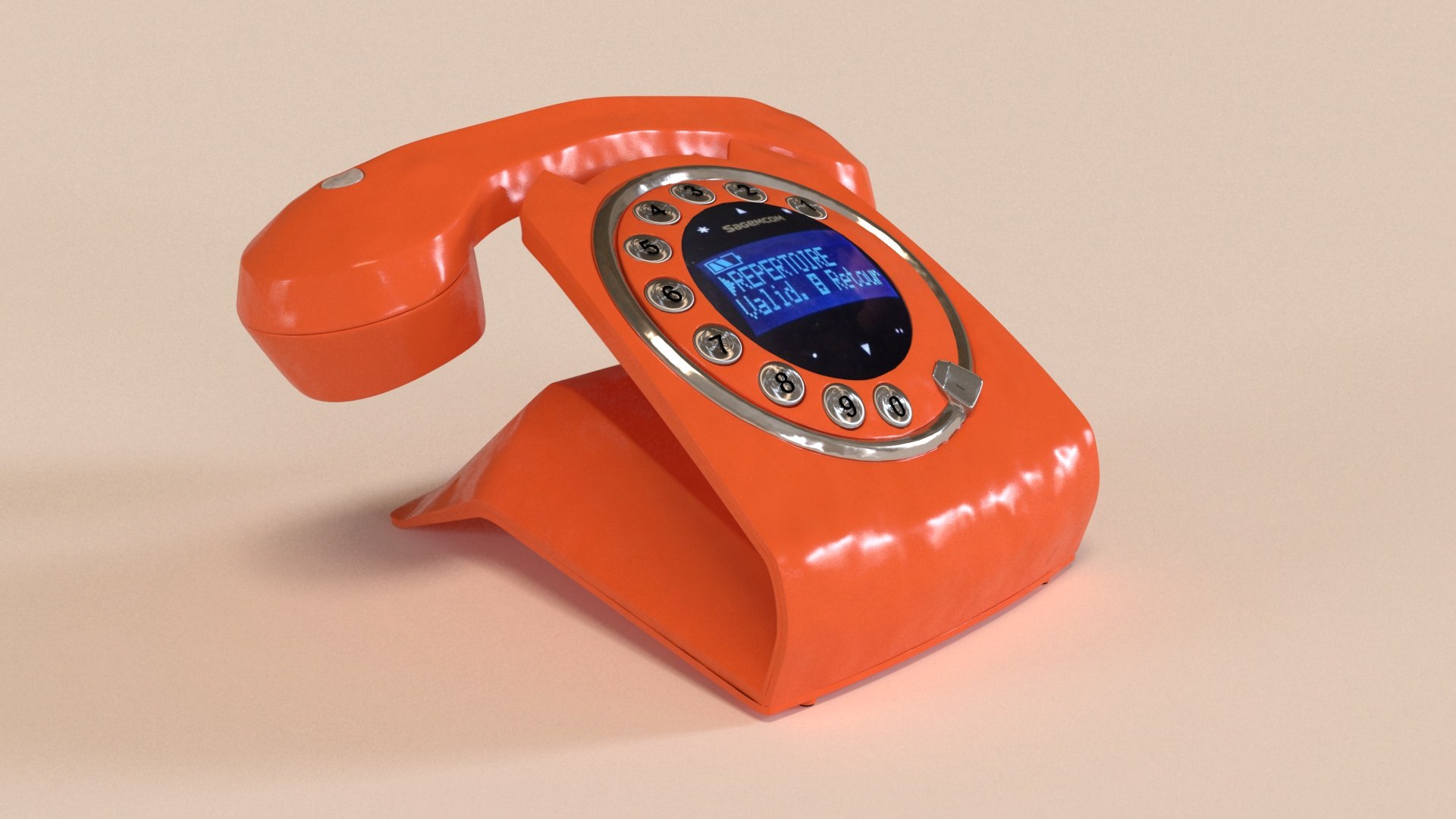 Phone SagemCom 3D Model - TurboSquid 2191430
