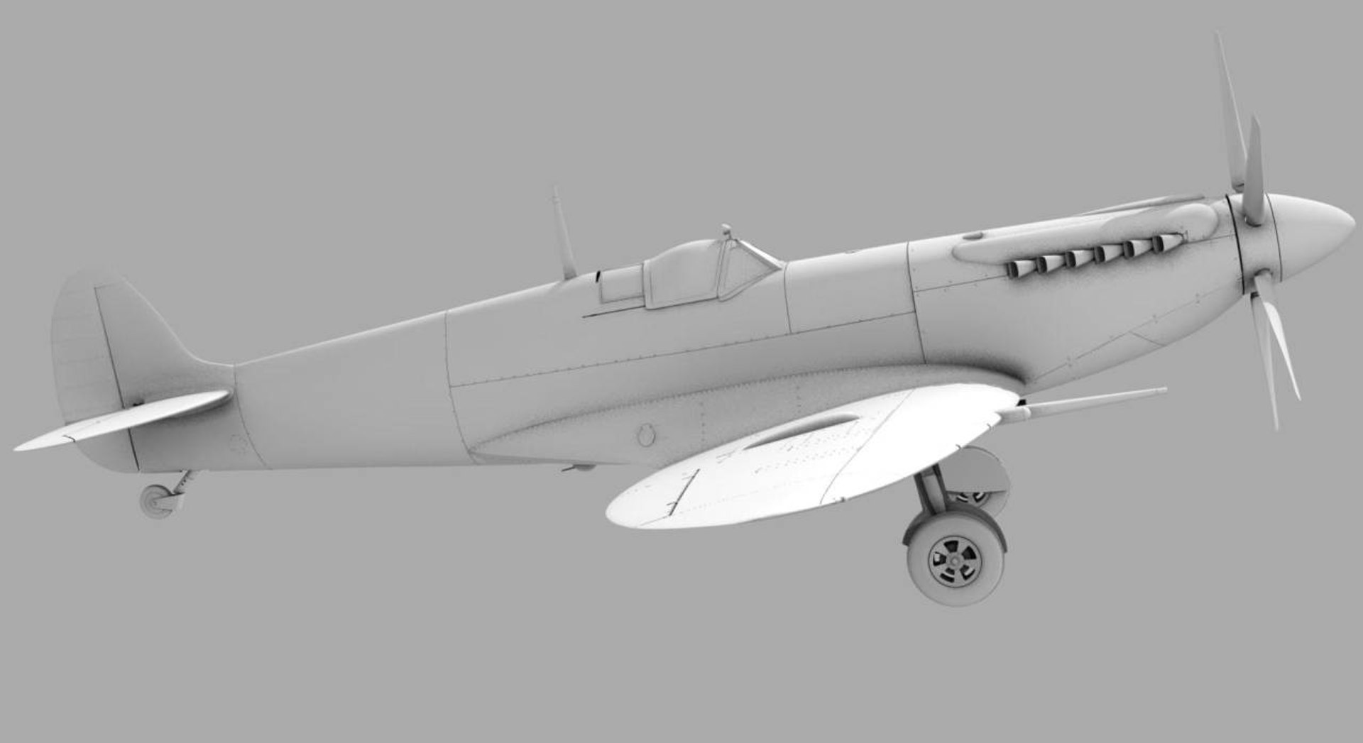 Supermarine Spitfire 3D - TurboSquid 1430561