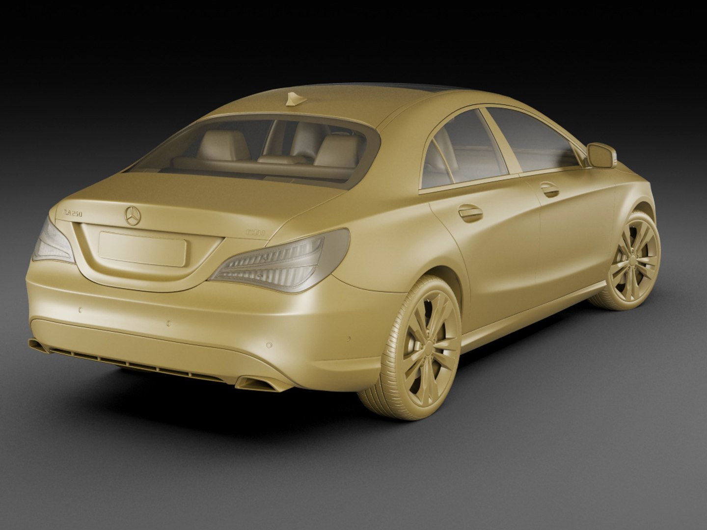 3d Model Mercedes Cla 2013