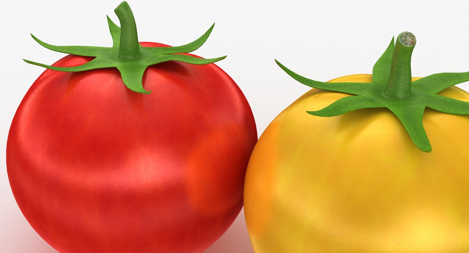 3d Realistic Cherry Tomatoes 3 Model