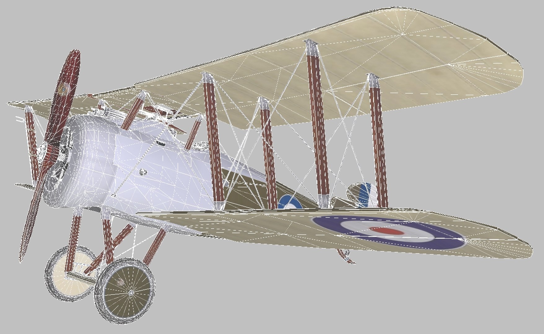 3D Sopwith Snipe - TurboSquid 1158270