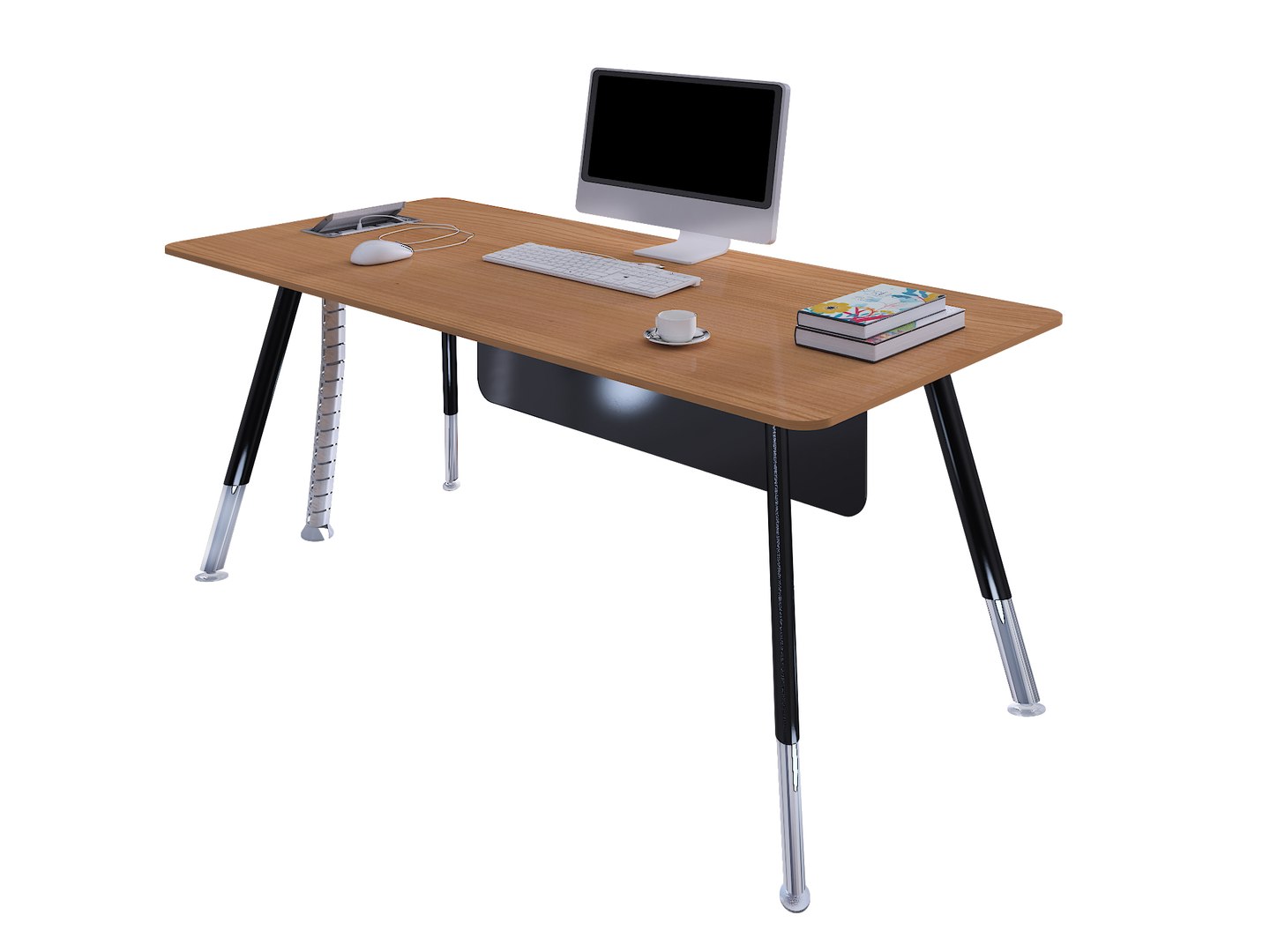 Office Desk 3D Model - TurboSquid 2094617