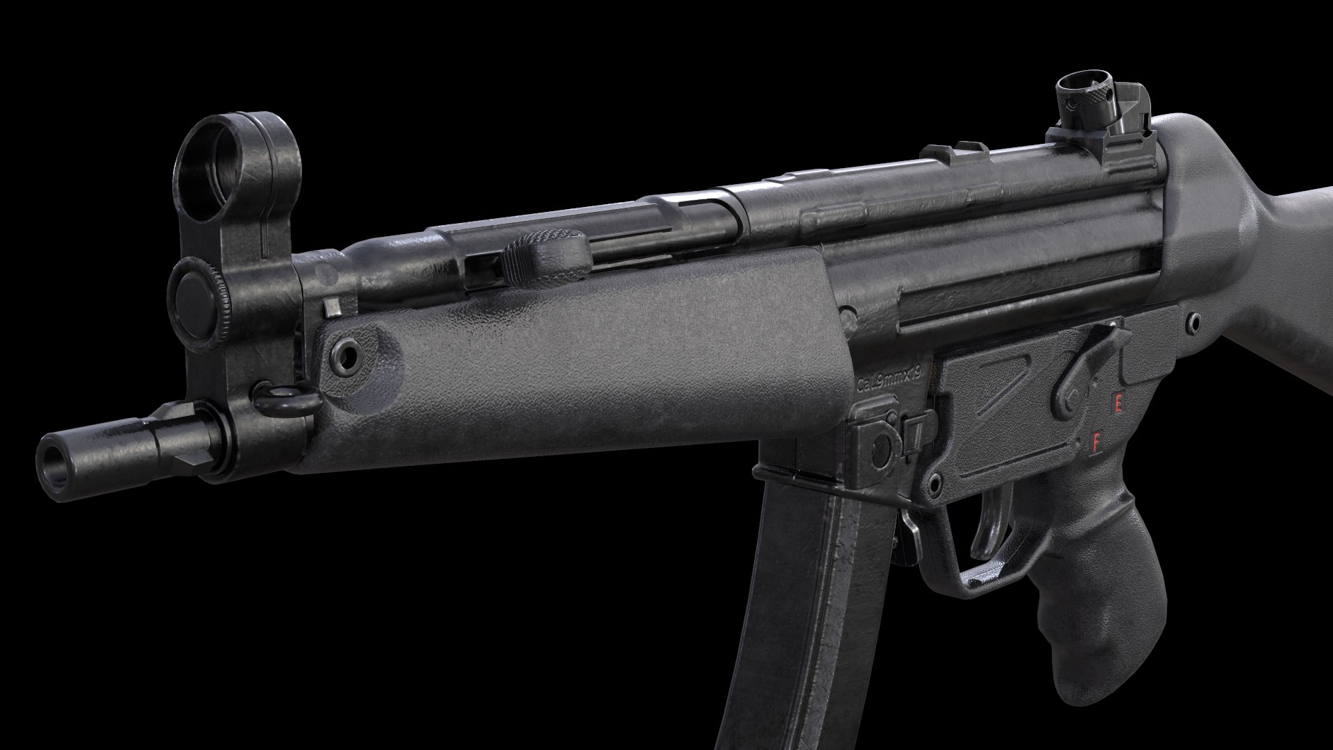 MP5A2 MP5SD2 With Upgrades Game Ready 3D Model - TurboSquid 2339924
