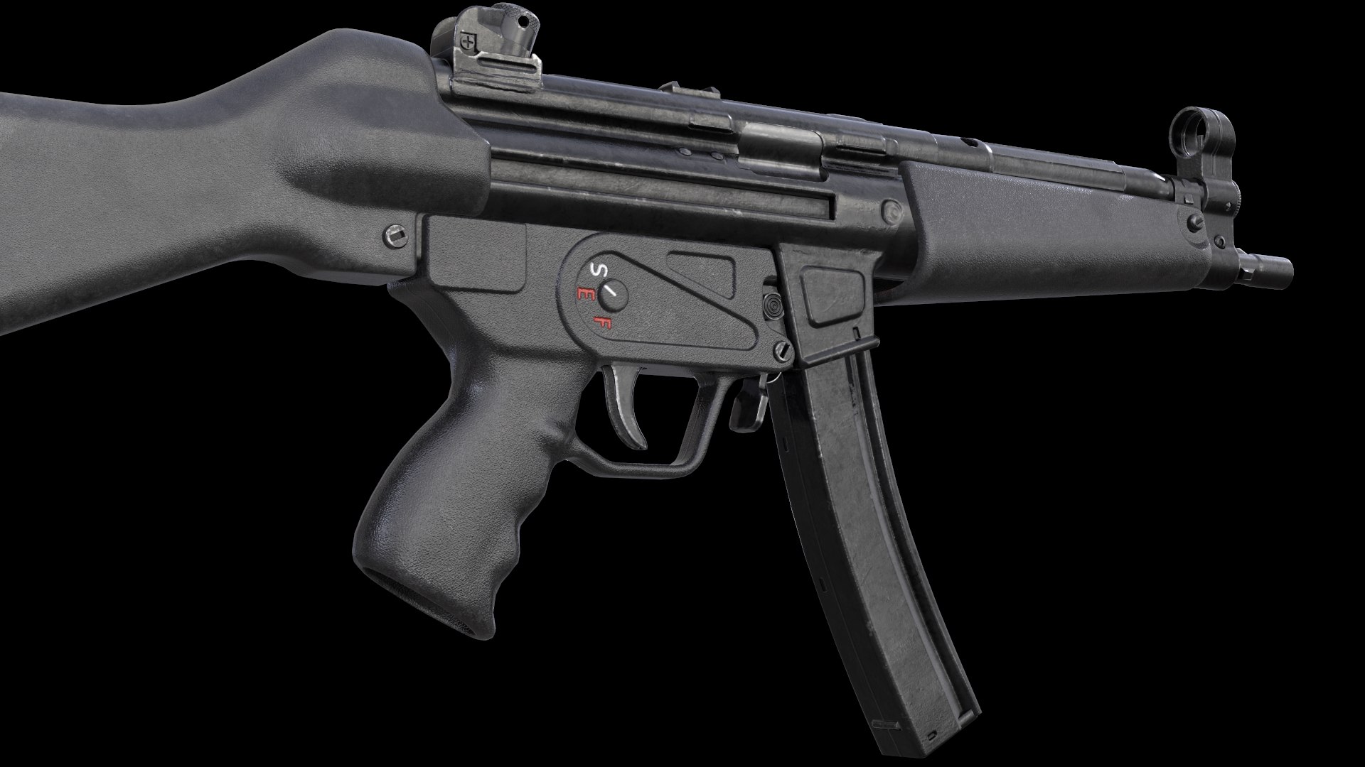 MP5A2 MP5SD2 With Upgrades Game Ready 3D Model - TurboSquid 2339924