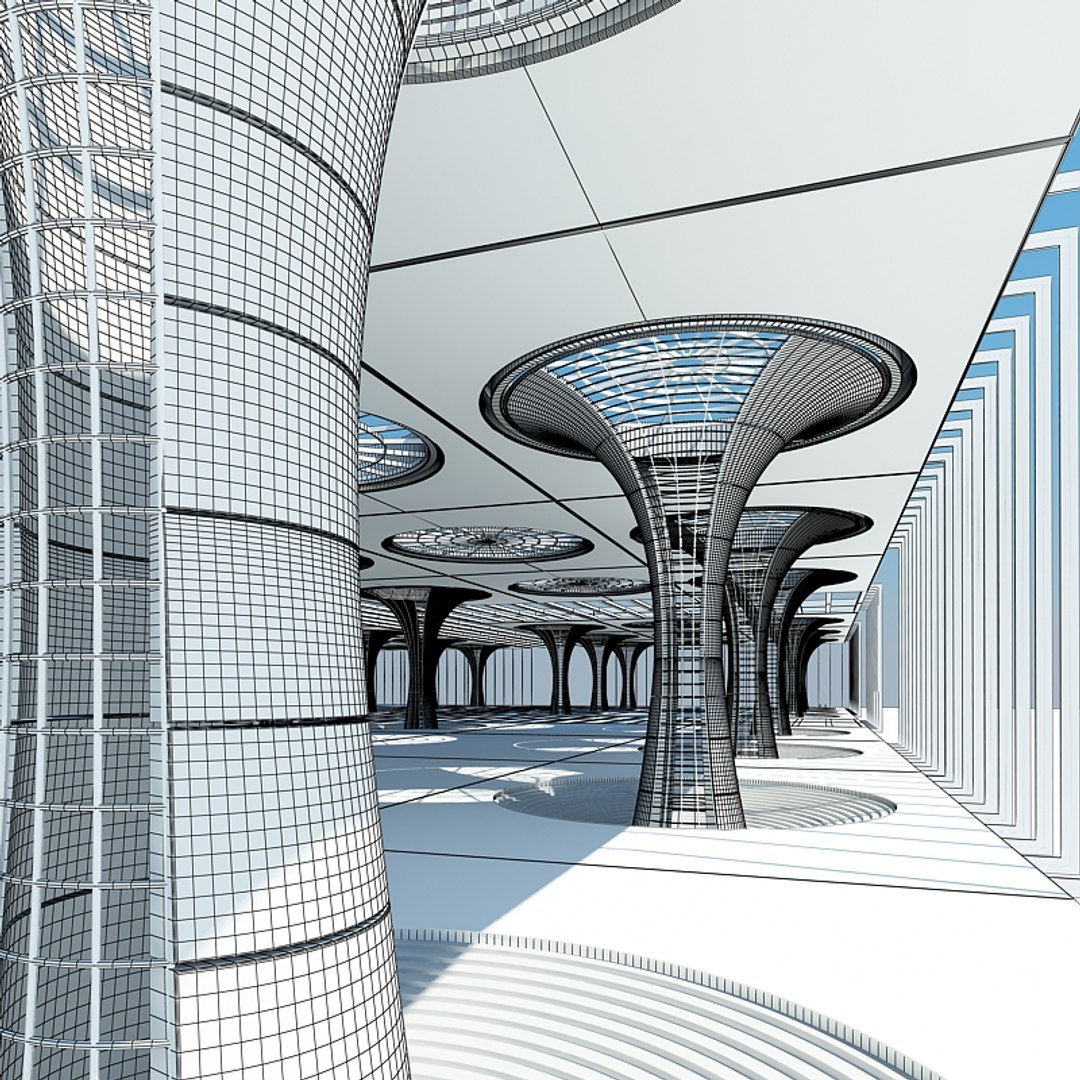 3d Model Architectural Structure