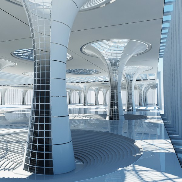 3d model architectural structure