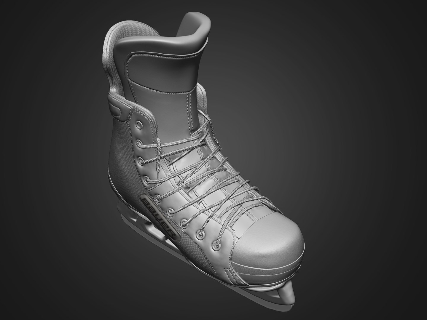 Ice Skate 3D Model - TurboSquid 1300866