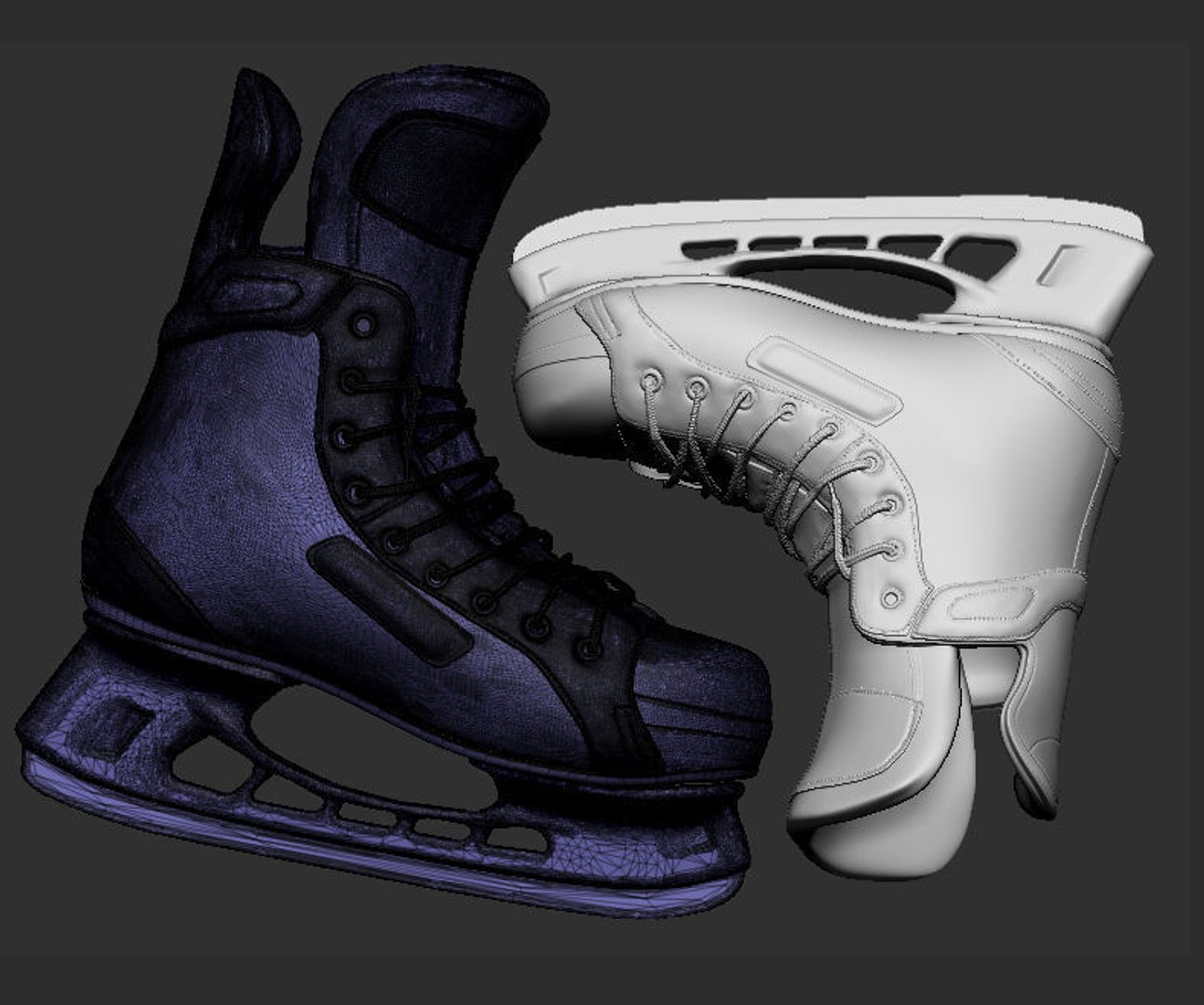 Ice Skate 3D Model - TurboSquid 1300866