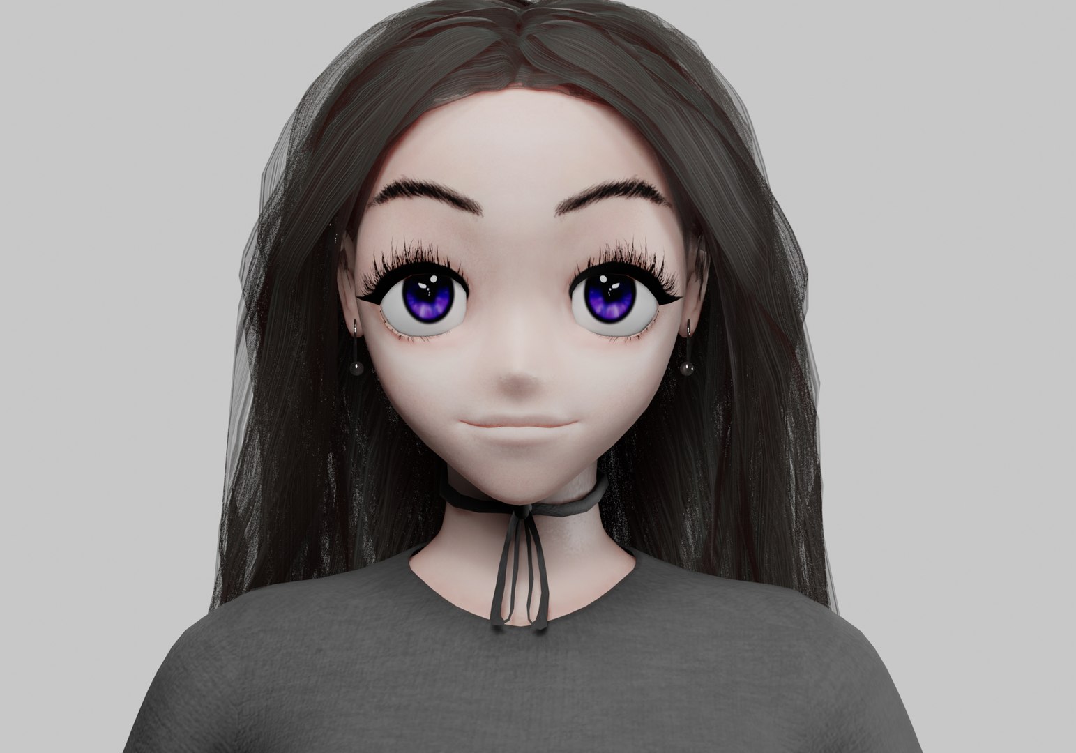 Cute Standard Girl V32796 Model - TurboSquid 2270709