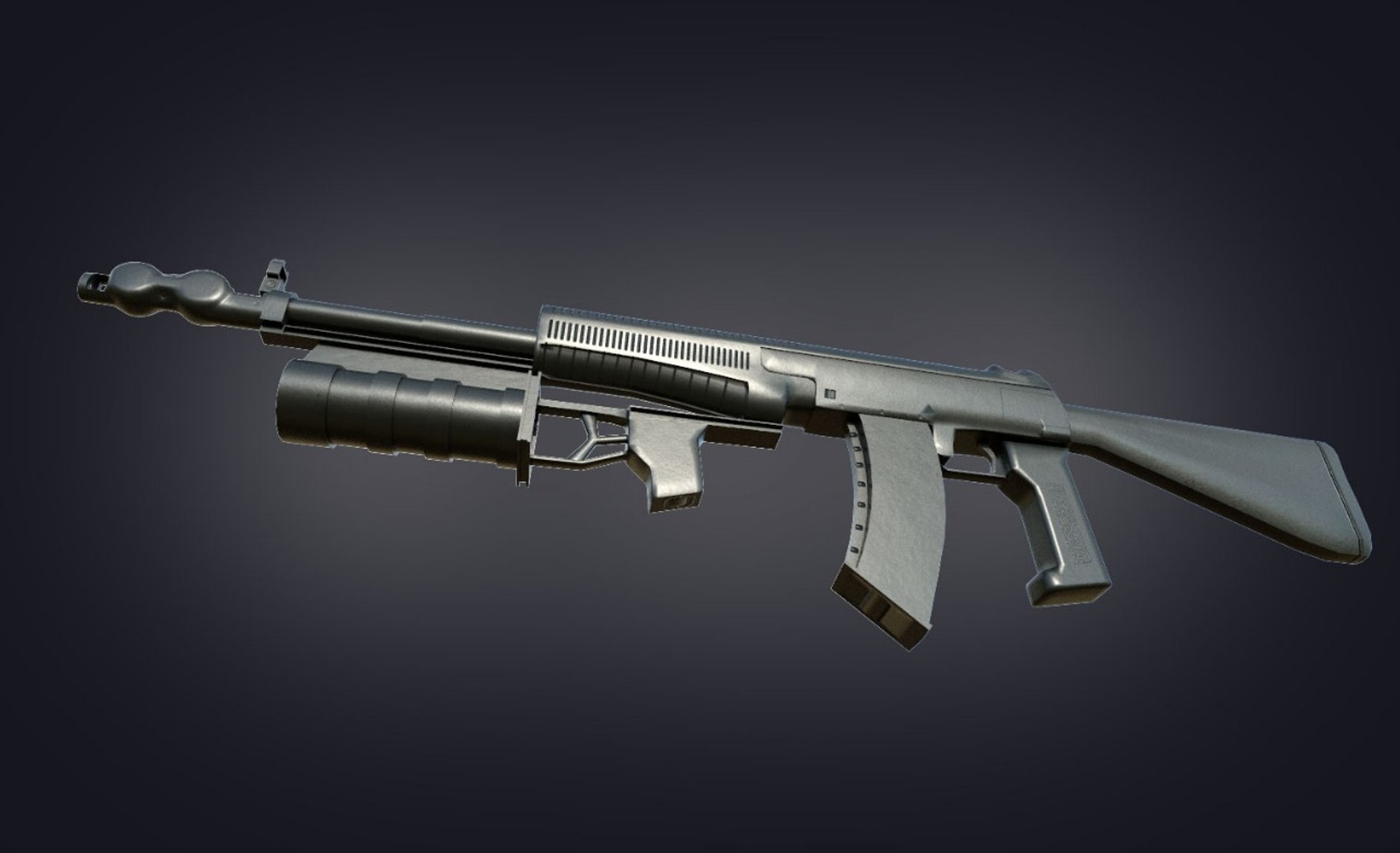 Gun Unity 3D Model - TurboSquid 1470251