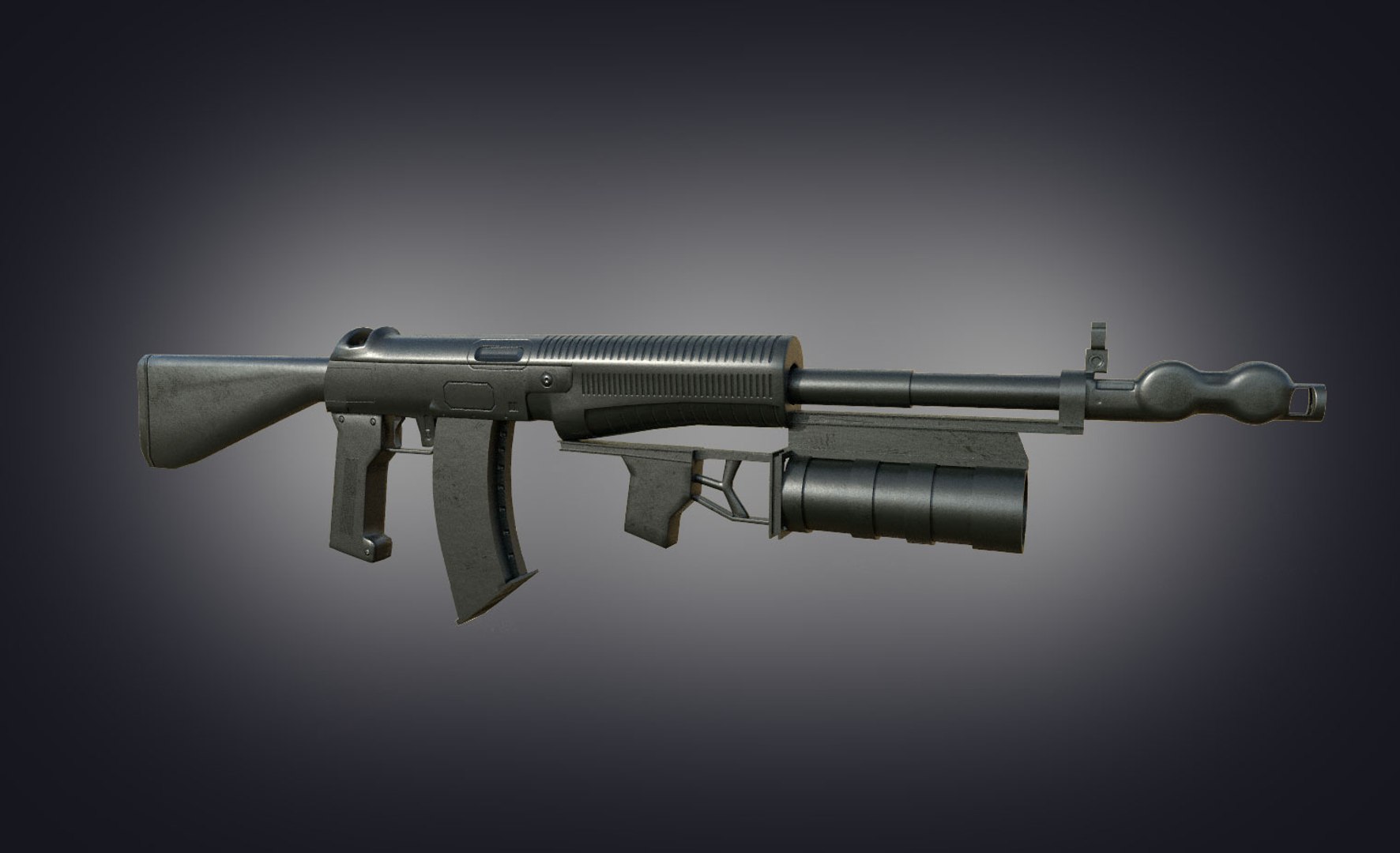 Gun Unity 3D Model - TurboSquid 1470251