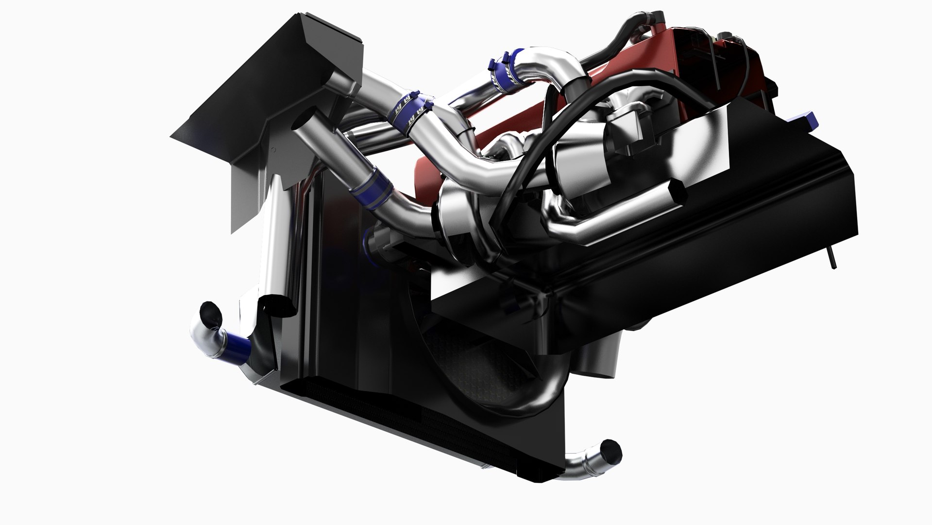 3D Nissan RB26DETT Greddy Turbo Model - TurboSquid 2307189