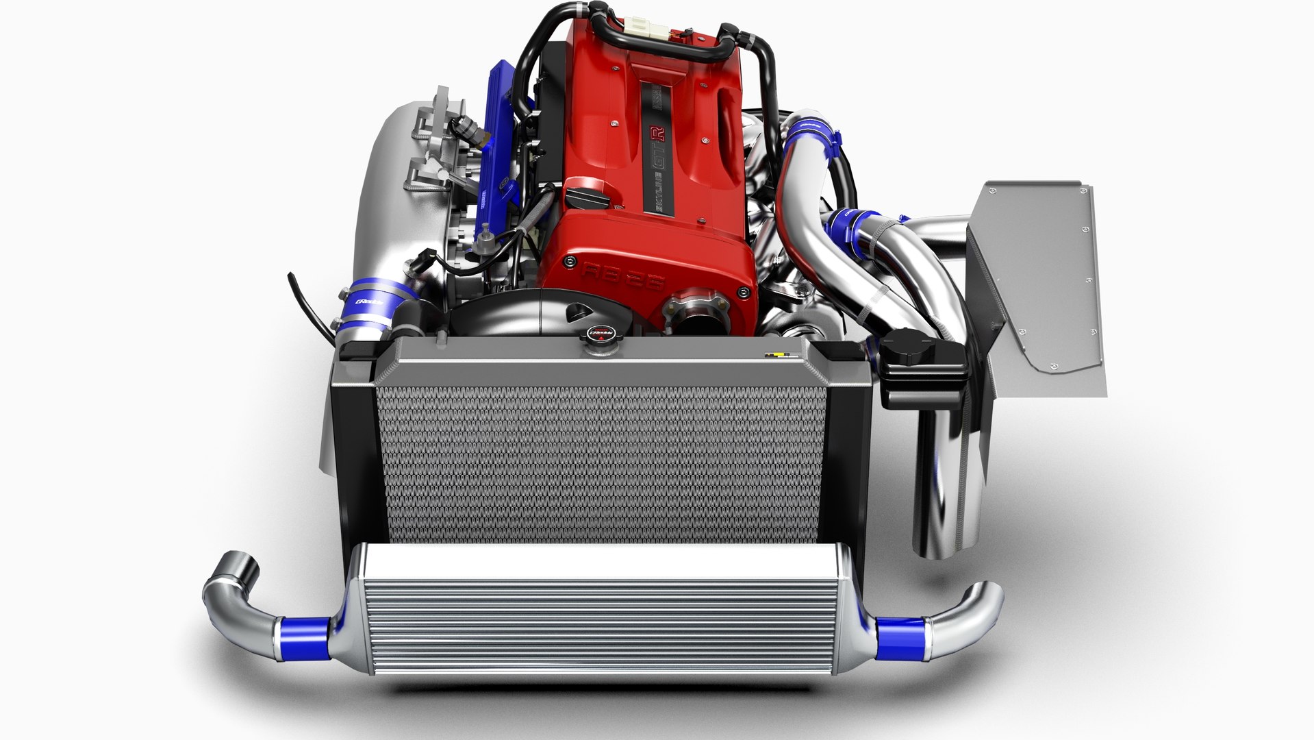 3D Nissan RB26DETT Greddy Turbo Model - TurboSquid 2307189