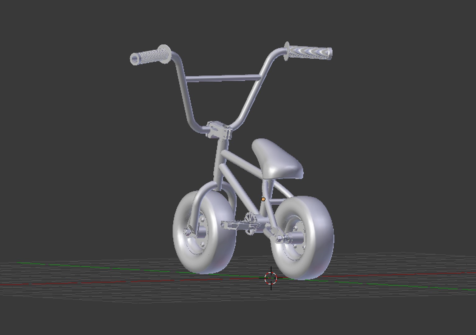 3d Model Of Mini Bmx