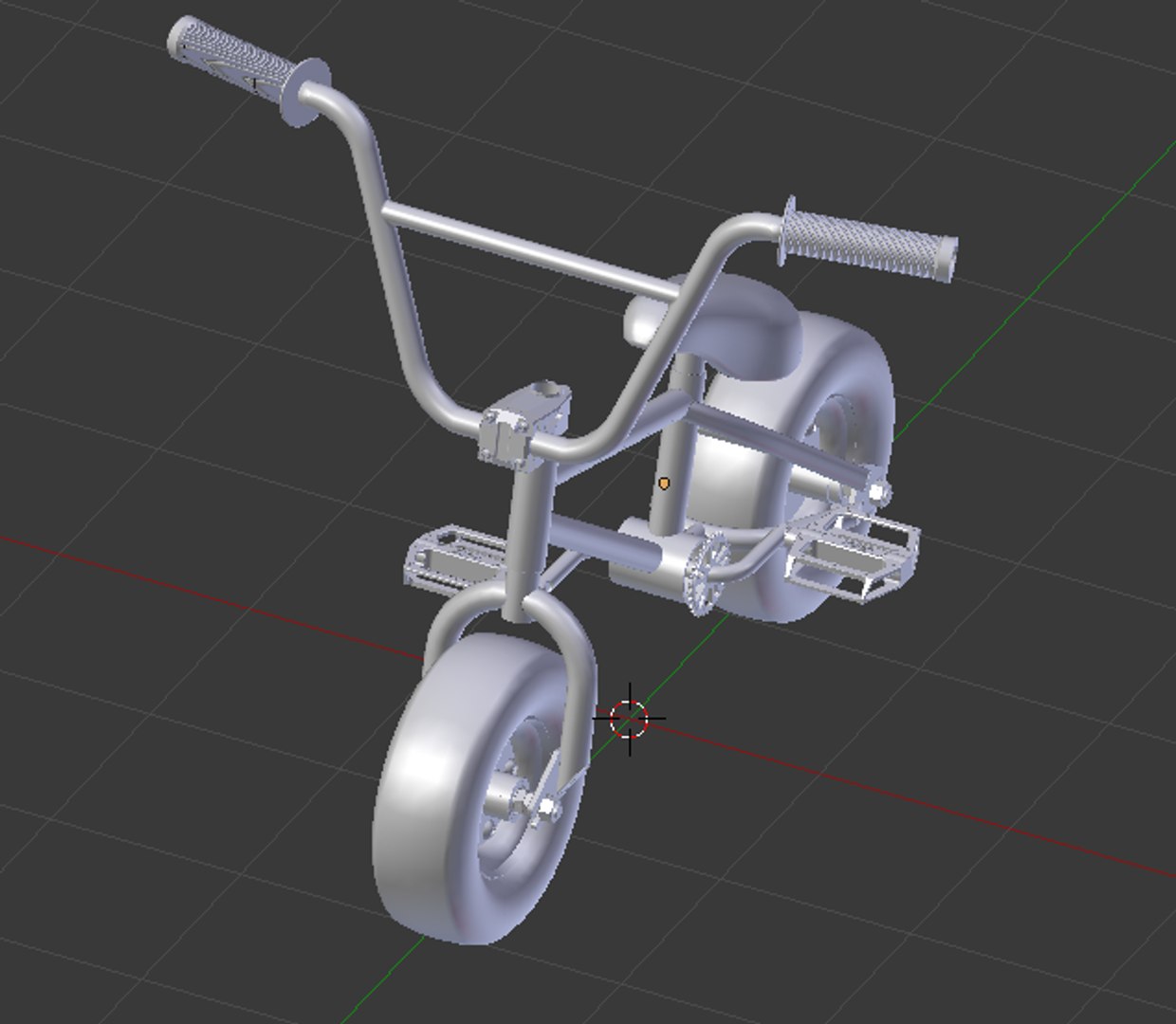 3d Model Of Mini Bmx