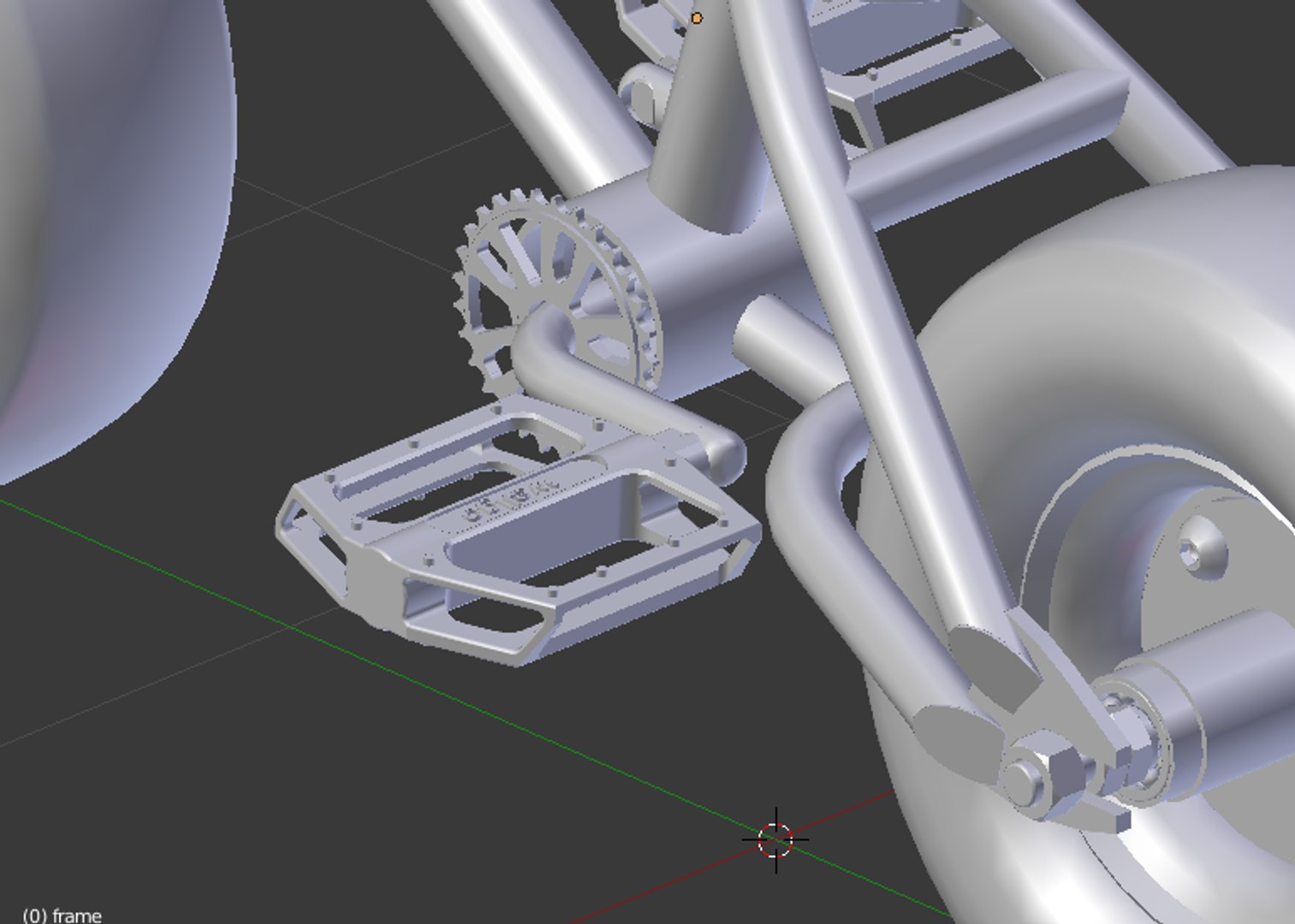 3d Model Of Mini Bmx