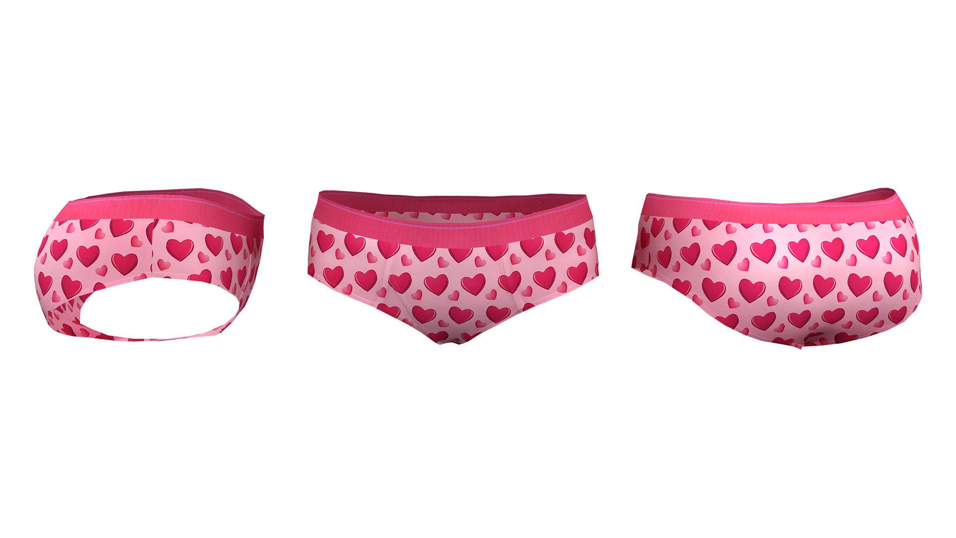 Womens Boy Briefs 3D - TurboSquid 1861363