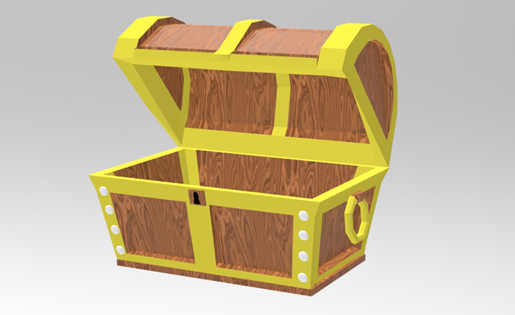 3D model treasure box - TurboSquid 1627341