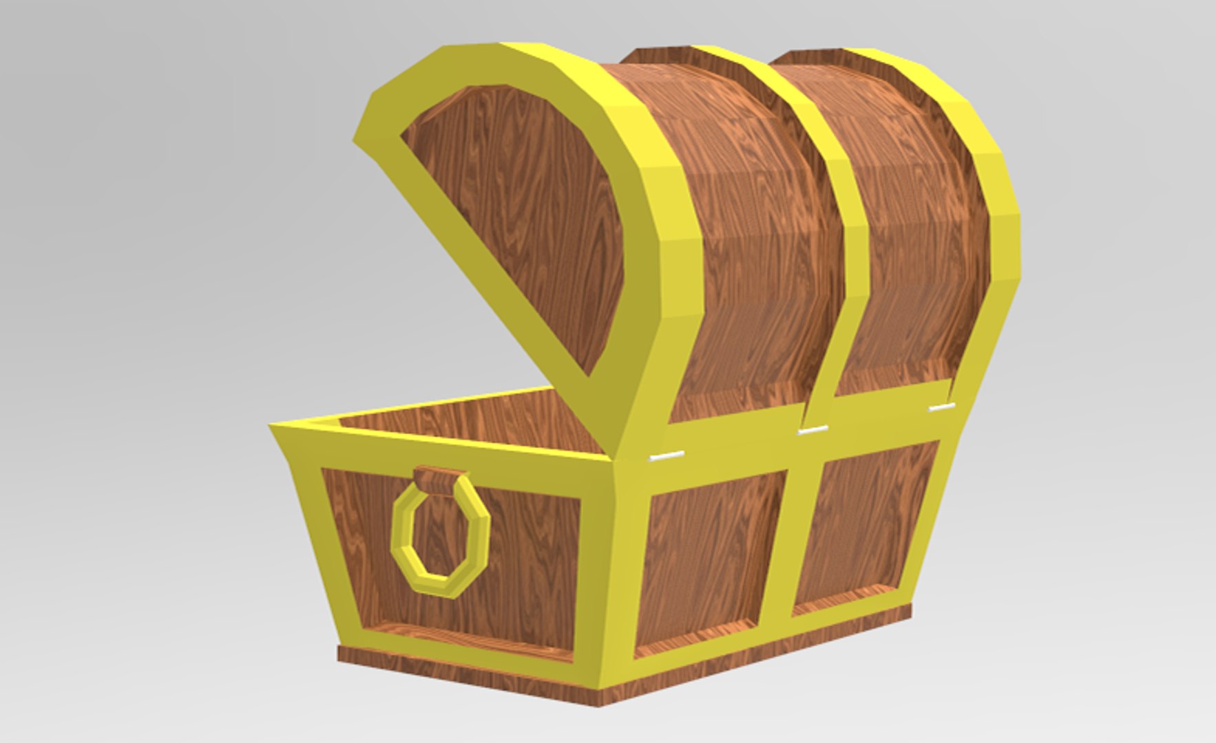 3D model treasure box - TurboSquid 1627341