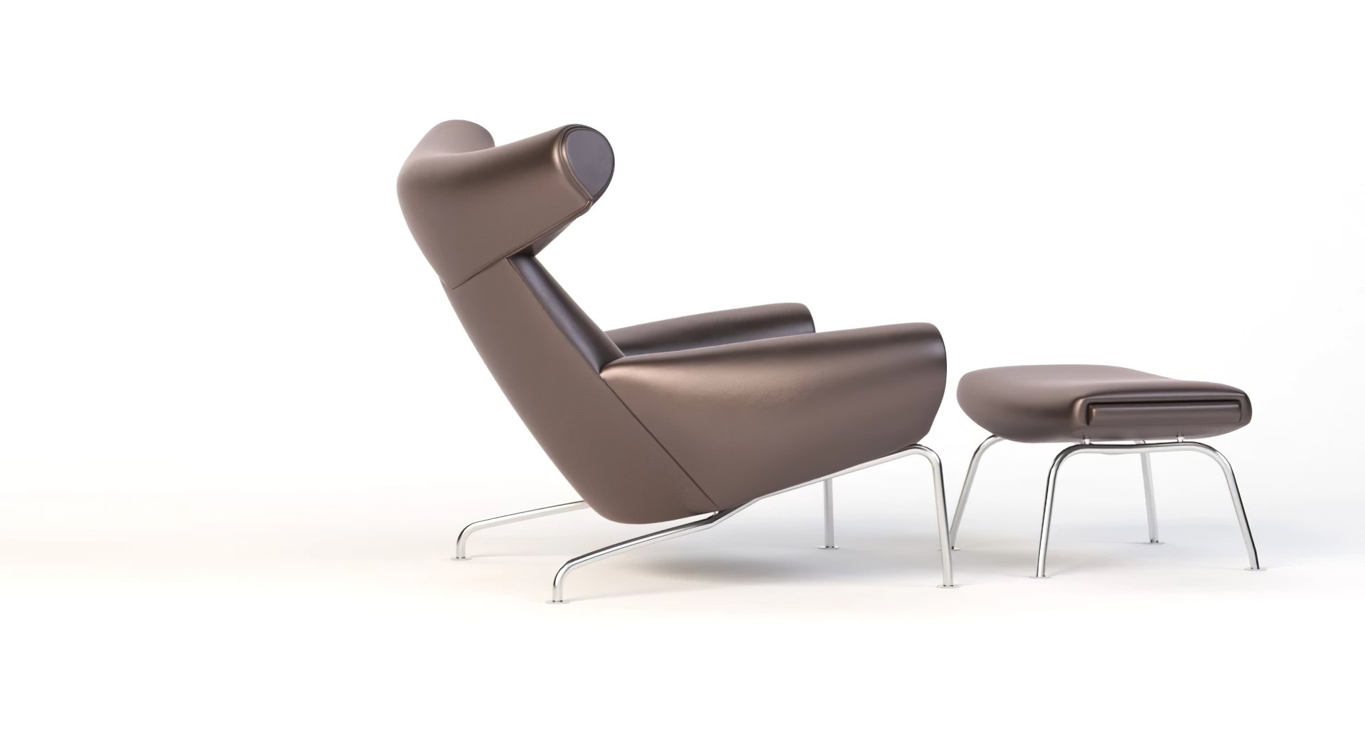 Erik Jorgensen EJ 100 Oxchair 3D Model - TurboSquid 2008013